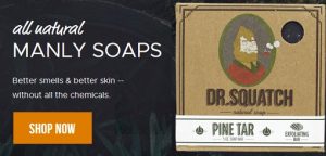 Exclusive Dr Squatch Coupon Code on Men Soap November 2024